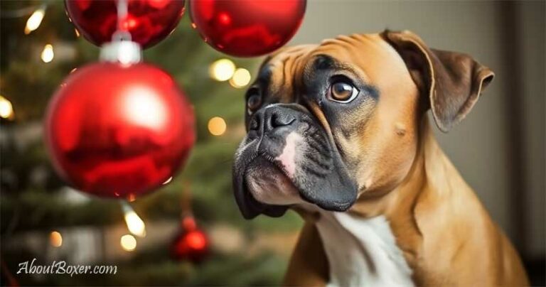 Merry Christmas, My Cute Boxer Dog! - About Boxers